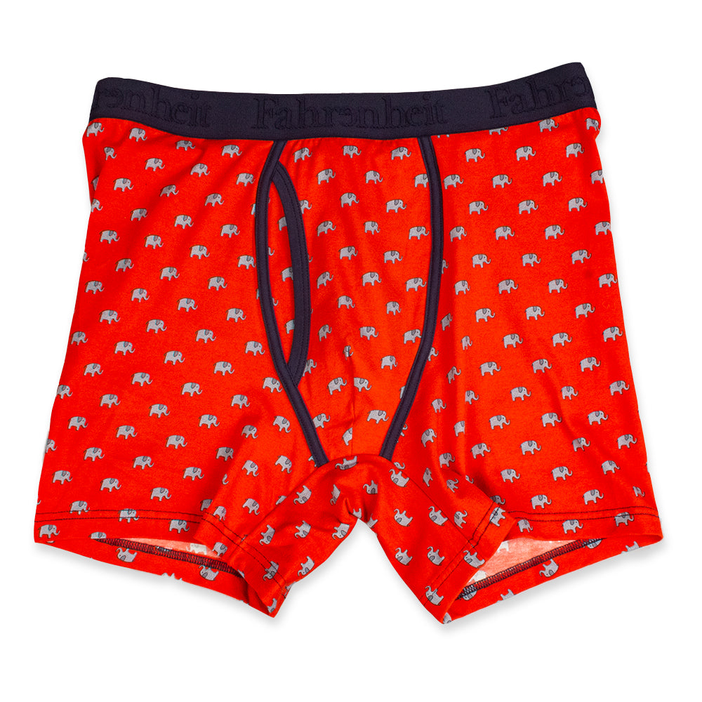 Newman Boxer Brief Election Elephant - Men's Underwear | Fahrenheit ...