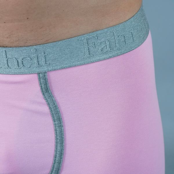 Newman Boxer Brief Solid Pink - Men's Underwear | Fahrenheit ...