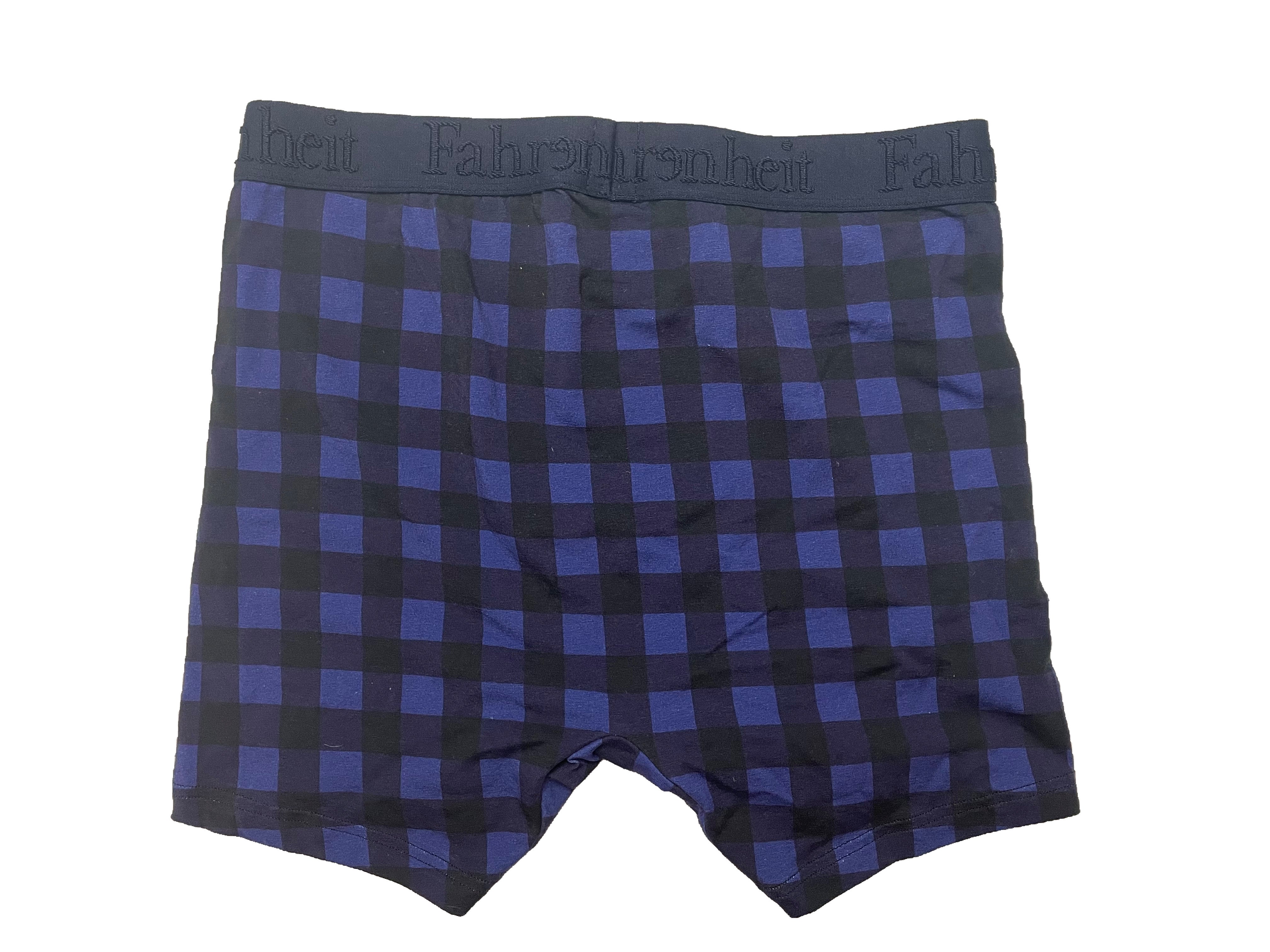 Newman Boxer Brief/ Blue Buffalo Check – Fahrenheit New York